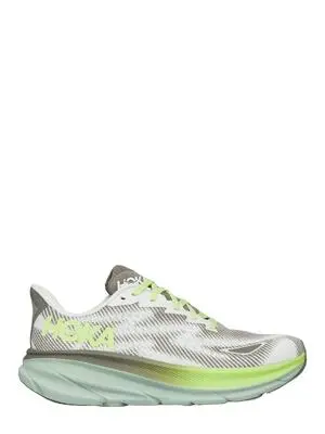 Hoka One One Hoka One One Clifton 9 GTX Lace-Up Sneakers Gray