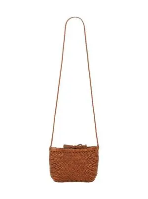 Dragon Diffusion Minsu Woven Shoulder Bag - Brown