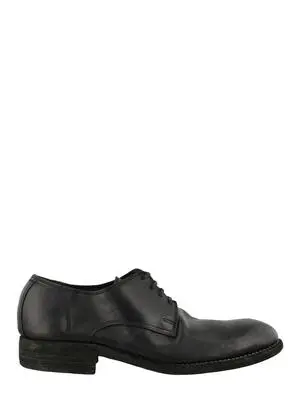 Guidi 992x Lace-up Round Toe Shoes - Black