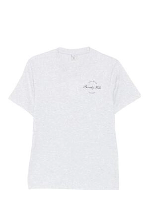 SPORTY  RICH Sporty & Rich Short Sleeve T-shirt - Grey