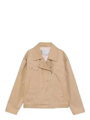 Herno Zip Up Jacket - Nude