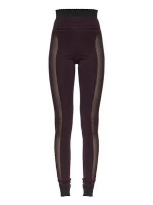 Attico Slim Fit Trousers - Wine Red