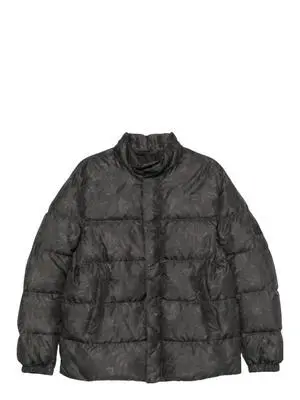 Etro Paisley Print Puffer Jacket - Black