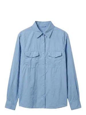 Aspesi Long-sleeve Shirt Jacket - Blue