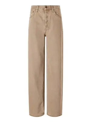 AGOLDE Low Slung Baggy Wide-leg Jeans - Brown