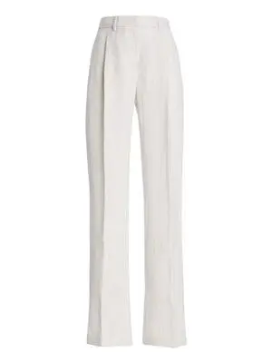 Brandon Maxwell Anja Trouser - Ivory