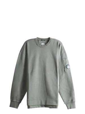 C.P. COMPANY Crewneck Lens Sweatshirt - Castor Gray