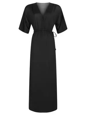 CHIC BY LIRETTE Maxi Kimono Dress - Black