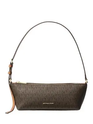 Michael Kors Laila Small Signature Logo Pochette - Brown