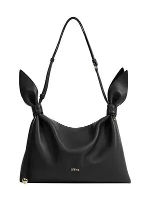 Loewe Scarf Medium Shoulder Bag - Black