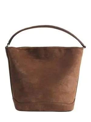 SANDRO Sandro Paris Suede Tangoso Bucket Bag