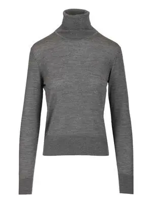 FORTE_FORTE Turtleneck Sweater - Grey