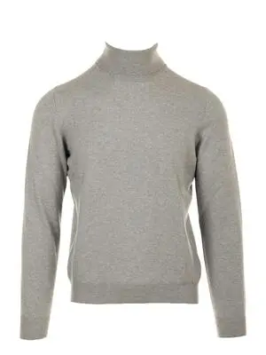 GRAN SASSO High Neck Sweater - Gray