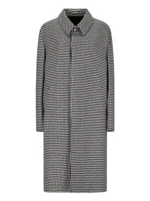 LARDINI Lardini Houndstooth Wool Coat