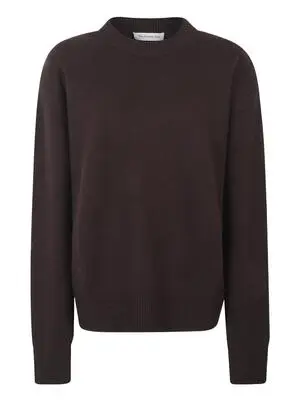 THE FRANKIE SHOP Long-sleeved Pullover Sweater - Black