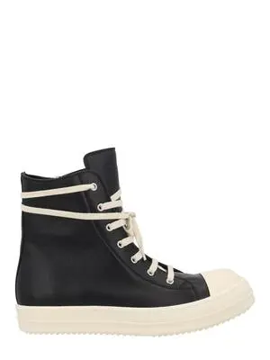 RICK OWENS Rick Owens Leather High Top Sneakers