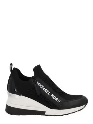 Michael Kors Willis" Zip-up Sneakers - Black
