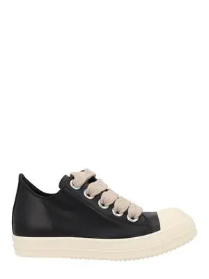 Rick Owens Jumbolace Low Sneakers - Black