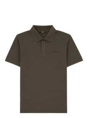 Balmain Polo Con Logo - Green