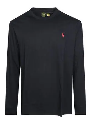 Polo Ralph Lauren Polo Ralph Lauren Men's Long-Sleeve T-Shirt Nero