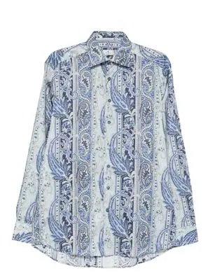 Etro S Stylish Cotton Mini Shirt - Multicolor