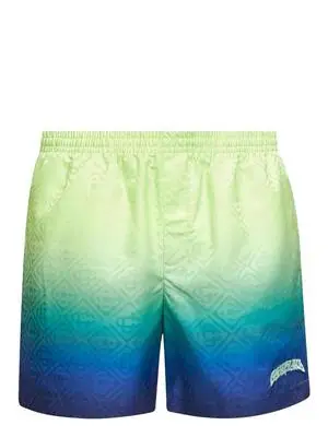 Casablanca Print Swim Shorts - Gradient