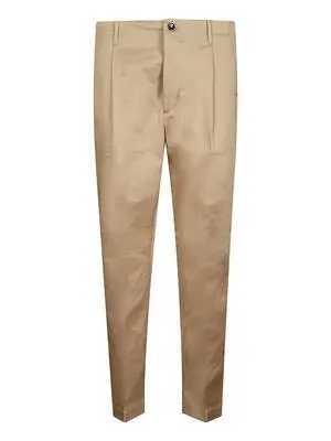 NINE:INTHE:MORNING Pleated Chinos - Grey