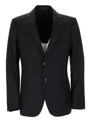 Giorgio Armani S Cashmere & Virgin Wool Suit - Black
