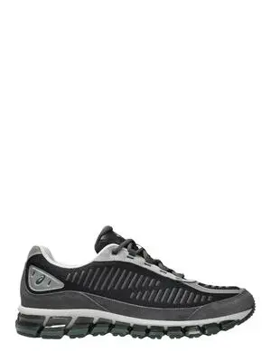 Asics Striped Design Lace-up Sneakers With Ridged Sole - Grey