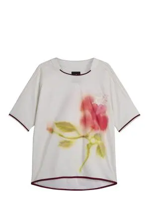 WALES BONNER X ADIDAS Oversized Graphic T-shirt - Beige