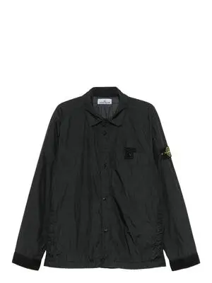 Stone Island Patch Chest Pocket Mini Utility Jacket - Nero