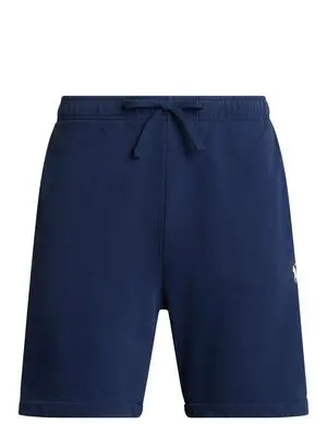 Ralph Lauren Logo Embroidered Fleece Shorts - Navy