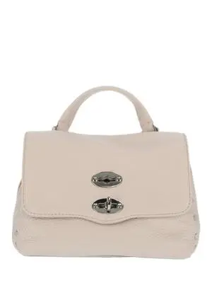 ZANELLATO Postina Daily Baby Leather Handbag - White