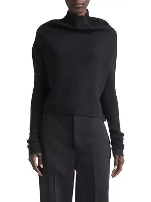 Rick Owens Crater Cashmere Blend Sweater - Black