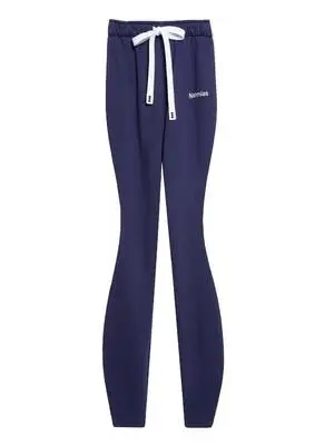 NAHMIAS Ollie Paneled Cotton Sweatpants - Worn Navy