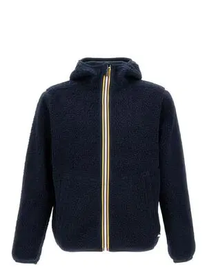 K-WAY Reversible Sherpa Fleece Jacket - Black
