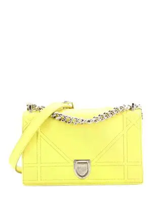 Dior Small Flap Bag - Yellow