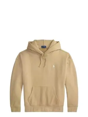 Polo Ralph Lauren Hoodie With Pony Embroidery And Logo Print - Neutrals