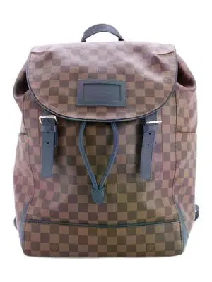 LOUIS VUITTON Runner Damier Backpack - Blue