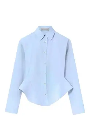 Stella McCartney Peplum Waist Shirt - Blue