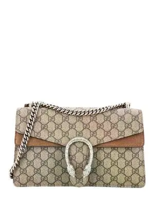 Gucci Dionysus Gg Coated Canvas Small Shoulder Bag - Brown