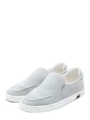 HERMÈS Hermès Suede Slip-On Sneakers