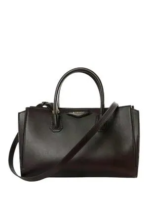 Givenchy Antigona Leather Tote Bag - Brown