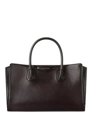 Givenchy Givenchy Antigona Leather Tote Bag Brown