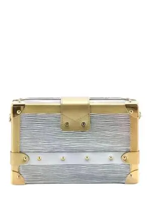 LOUIS VUITTON Louis Vuitton Petite Malle Handbag Epi Leather Clutch Bag