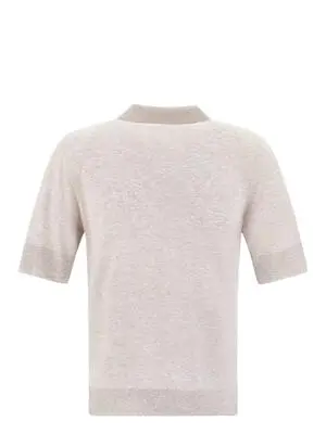 Herno Knit Polo Shirt - Neutrals