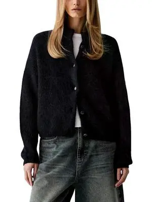 GESTUZ Debbie Button-up Cardigan - Blue