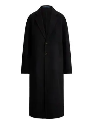 Polo Ralph Lauren Single-breasted Wool Coat - Black