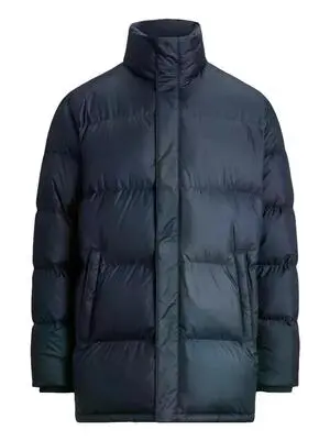 Polo Ralph Lauren Quilted High-neck Coat - Blue