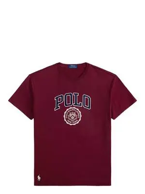 Polo Ralph Lauren Logo-print Pony-embroidered T-shirt - Red
